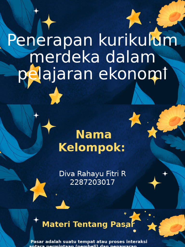 Power Point Pasar | PDF