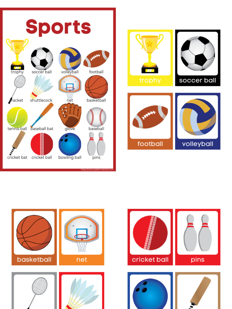Esl Sports Activity Book | PDF