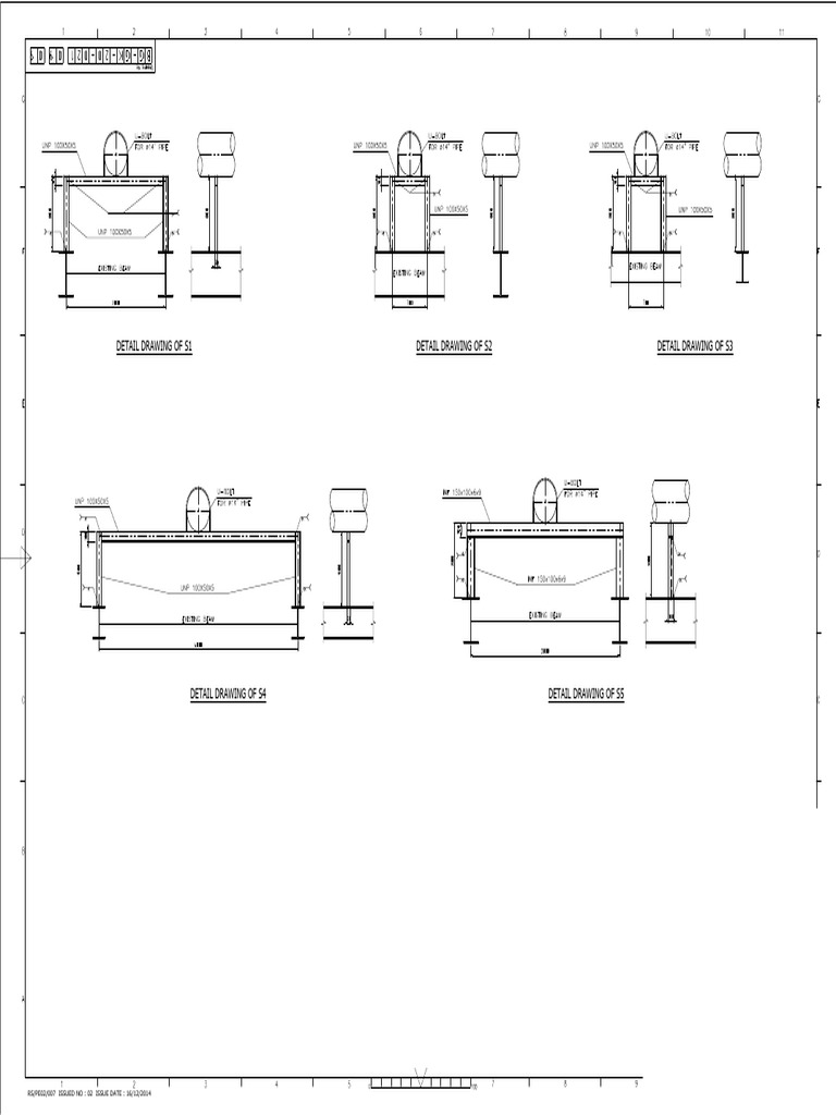 Detail Drawings S1 to S5 Overview | PDF
