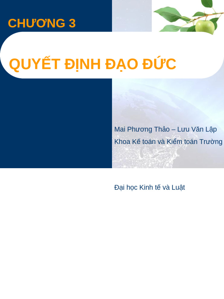 Chapter 03 - Ethical Decision Making - Vietnamese - Translated | PDF