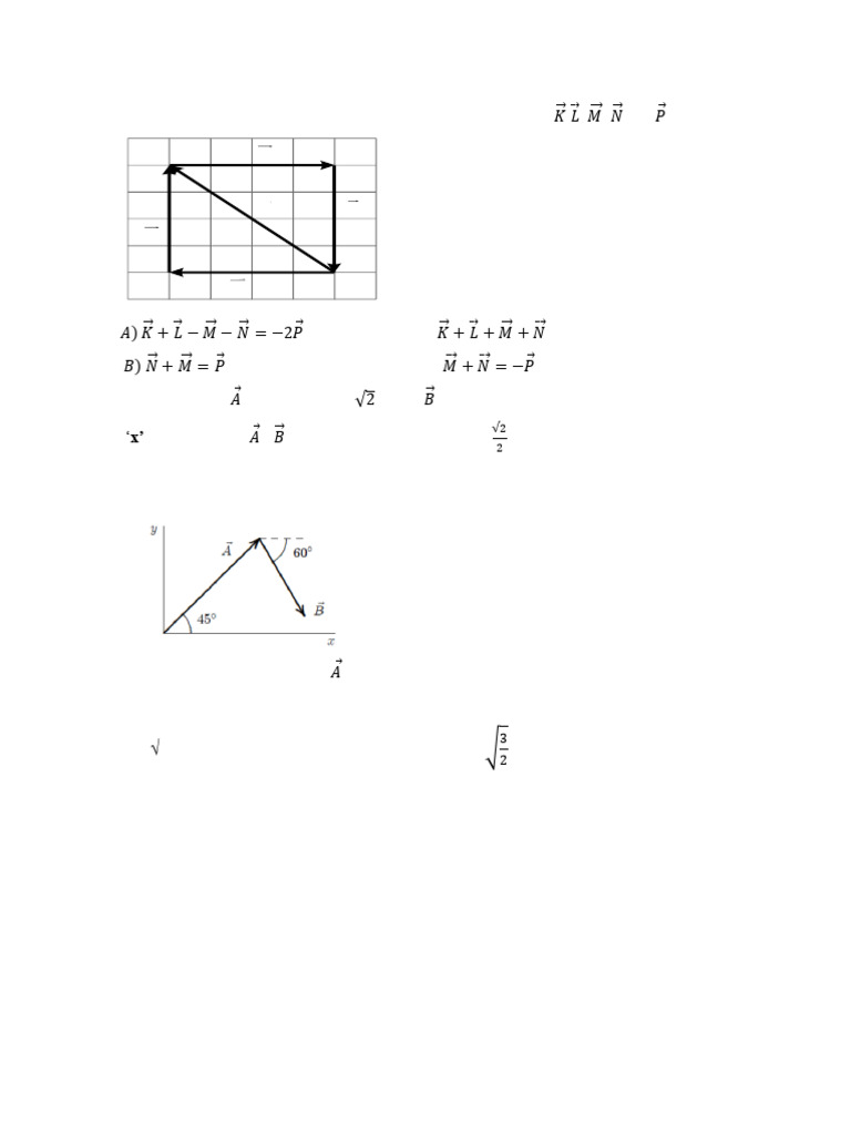 PHYSICS_PRACTICE QUESTIONS | PDF | Euclidean Vector | Geometry