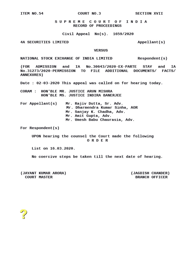 Daily Order | PDF