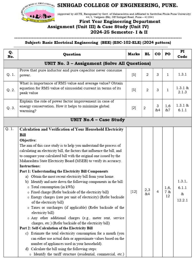 BEE_Unit-III_Assignment_UnitIV_Case Study-1 | PDF | Taxes | Consumption (Economics)