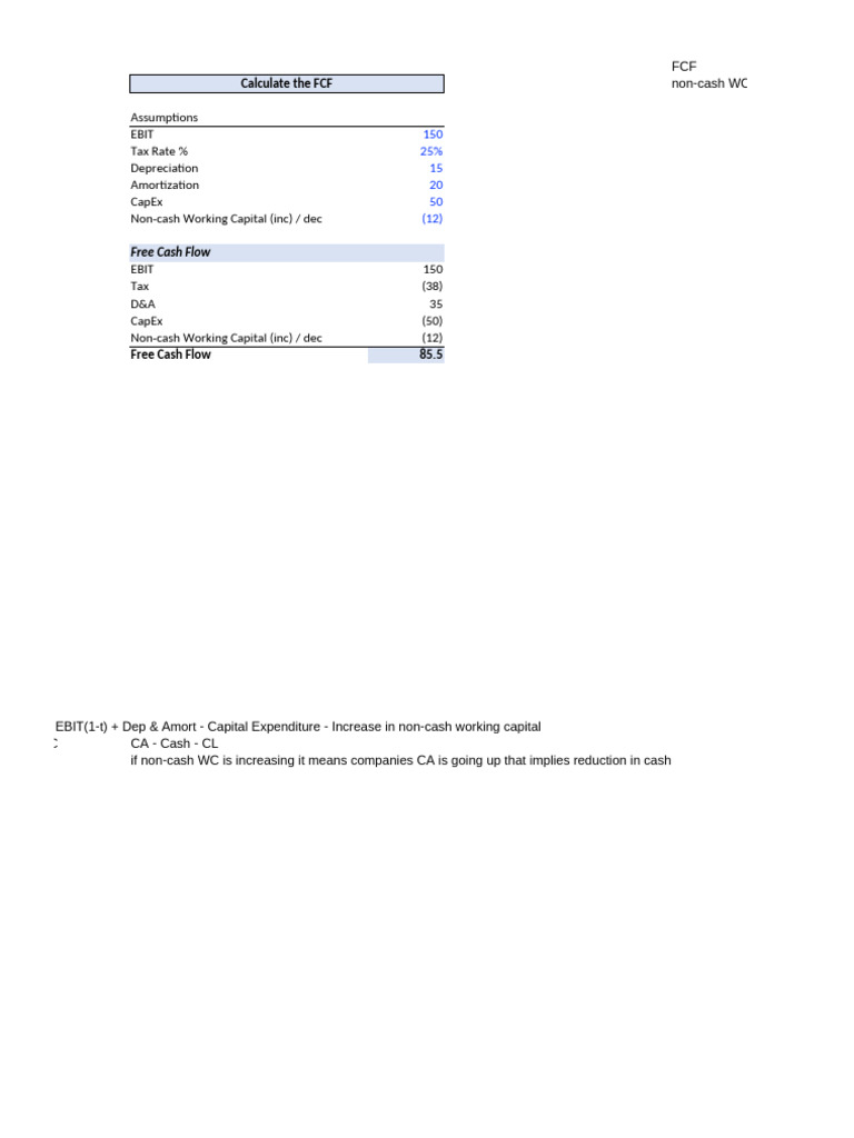 DCF Exercise_v2 (1) | PDF | Financial Markets | Financial Economics