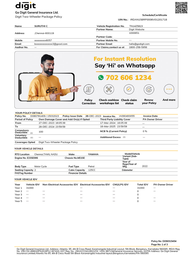 VANI R | PDF | Civil Law (Legal System) | Private Law