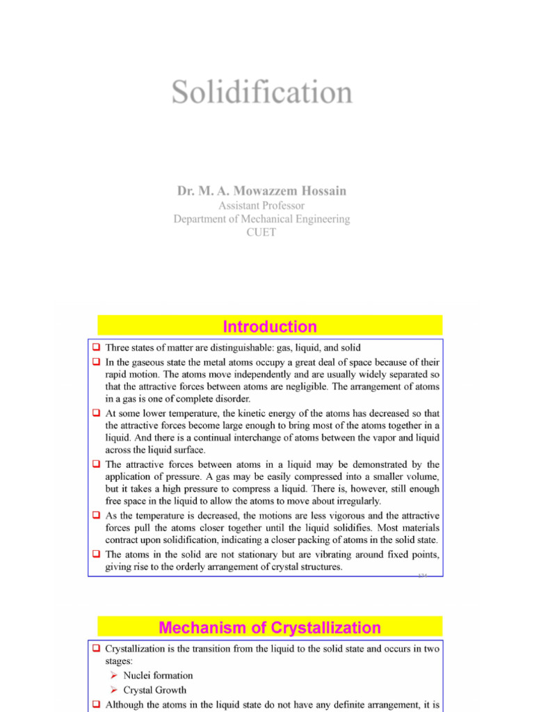 2. solidification ratan sir | PDF