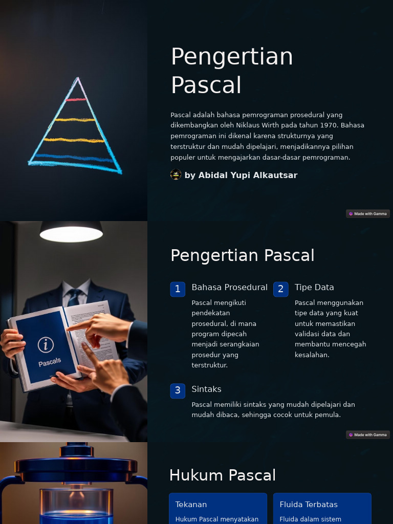 Pengertian Pascal | PDF