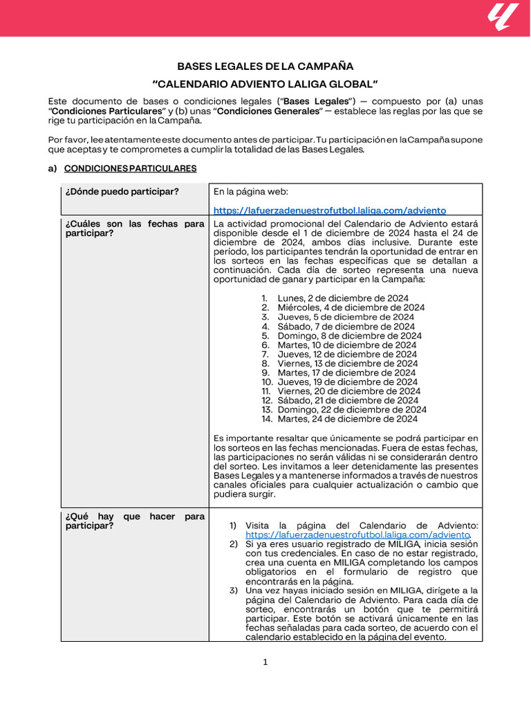 Bbll-Esp Season 2425 Adviento Global | PDF