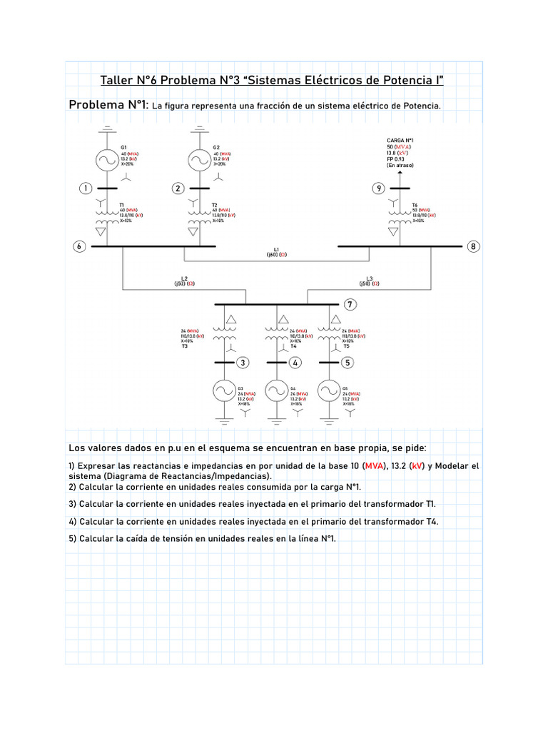 Taller N°6 Problema N°3 Desarrollo (1) | PDF