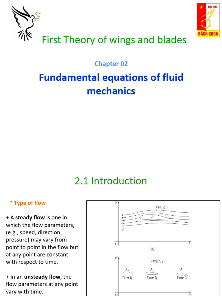 Chapter-02 - Fundamental Equations of Fluid Mechanics | PDF | Navier–Stokes Equations | Fluid ...