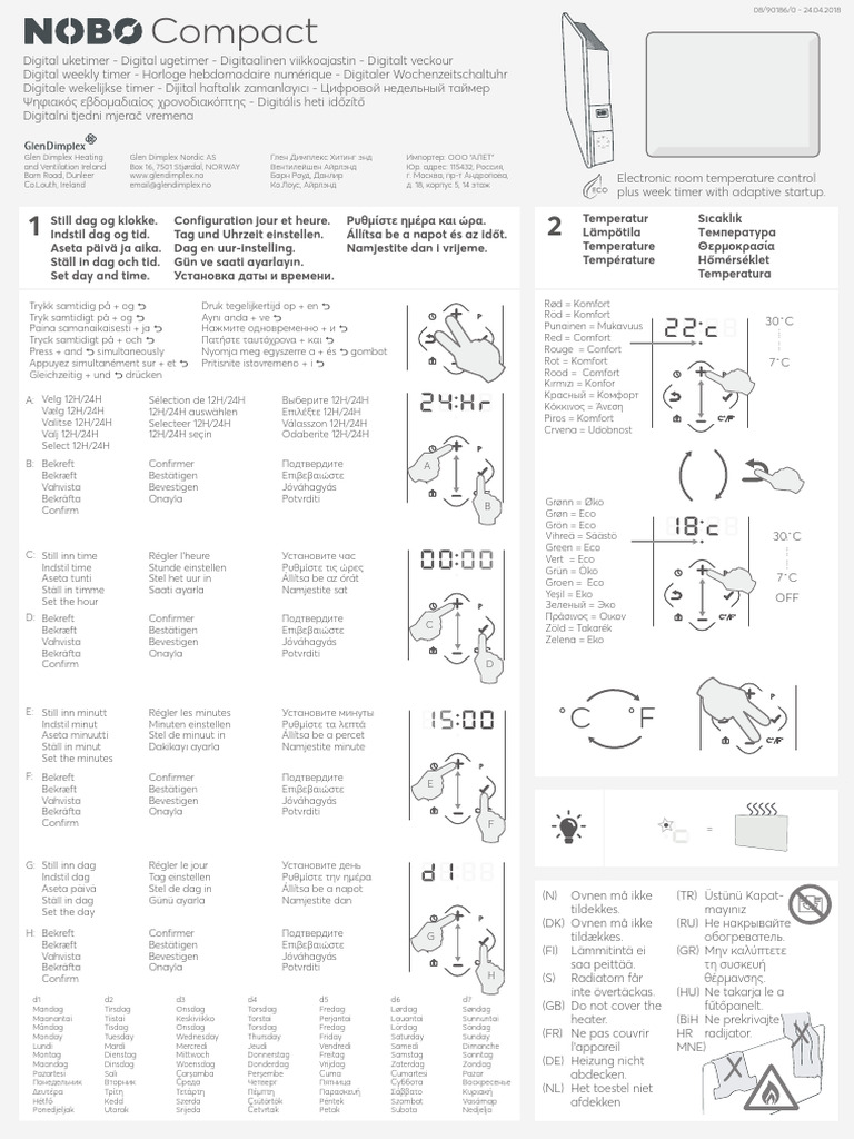 42 Tromso Compact Hasznalati Utmutato | PDF