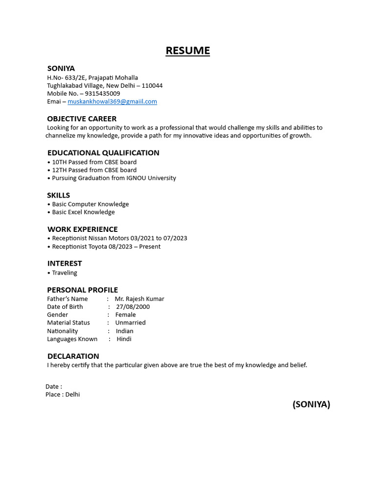 Soniya Nov 2024 | PDF