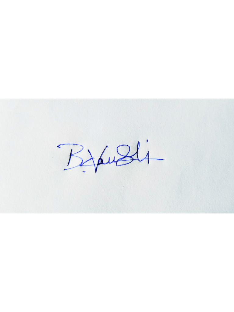 Vamshi Signature | PDF
