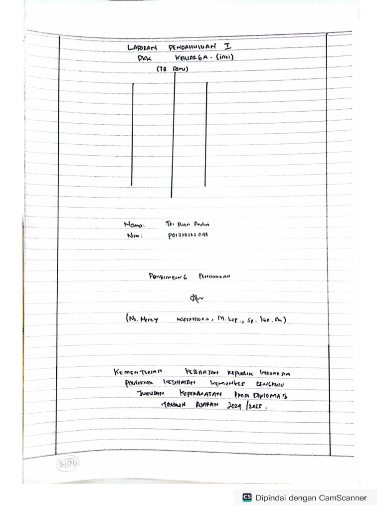 LP&LK Keluarga Tri Putri A | PDF