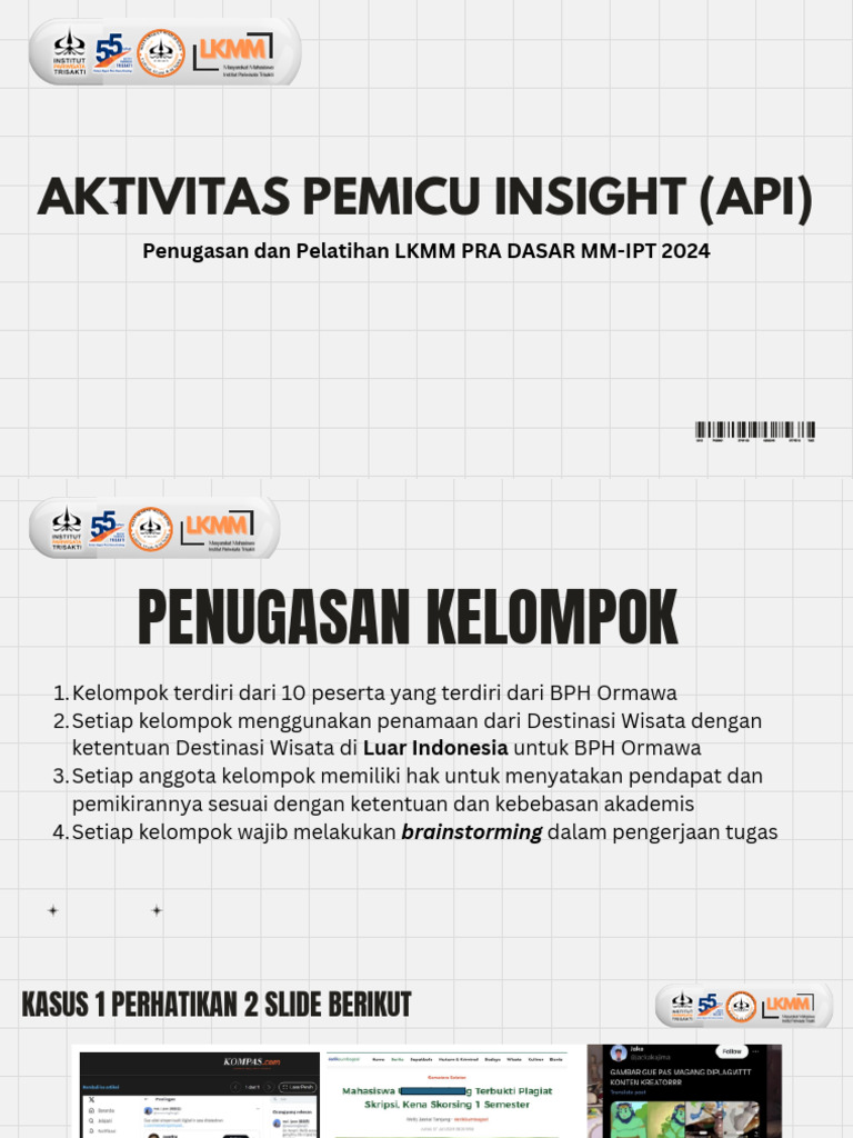 Penugasan LKMM PD 2024 | PDF