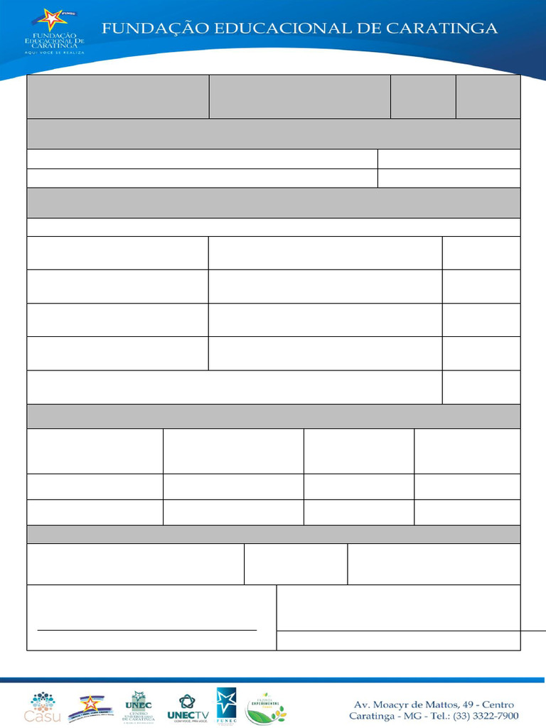 Formulario 4 Estagio Obrigatorio 2024 2 | PDF | Estágio | Procura de Emprego