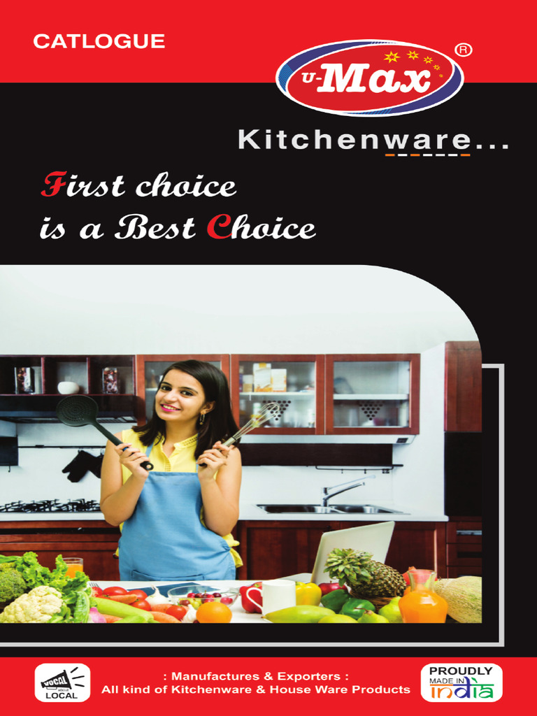 U MAX Kitchenware Catalogue | PDF