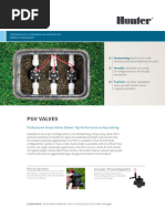 Hunter PGV Valve Manual | PDF | Valve | Mechanical Engineering