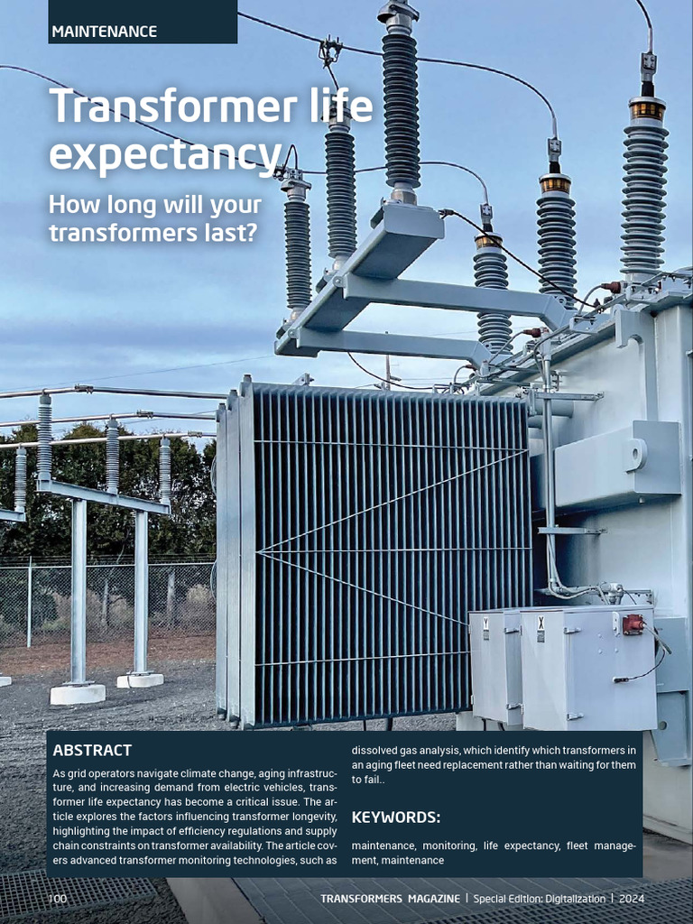 Transformer life expectancy | PDF | Transformer | Electrical Grid
