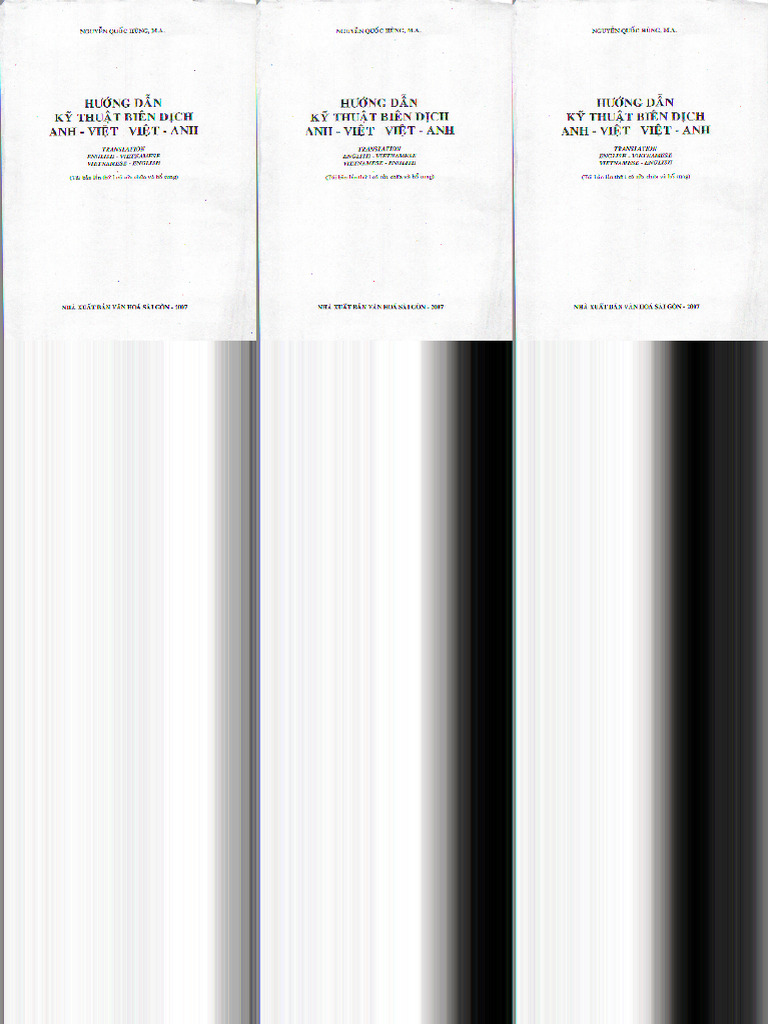 Huong Dan Ky Thuat Bien Dich 1 PDF Free | PDF