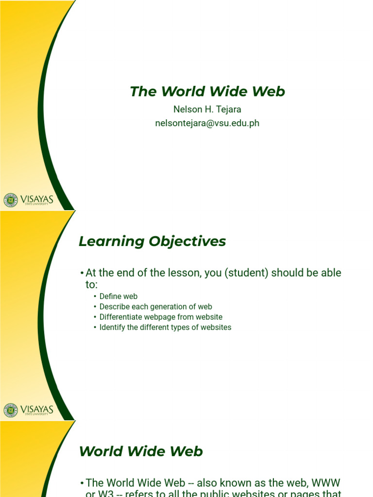 world wide web | PDF | World Wide Web | Internet & Web world wide web | PDF | World Wide Web | Internet & Web