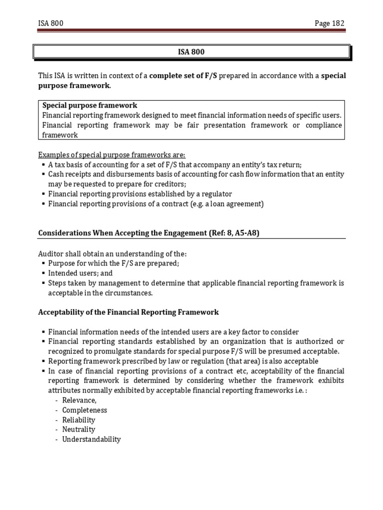 800 Series | PDF | Auditor's Report | Audit