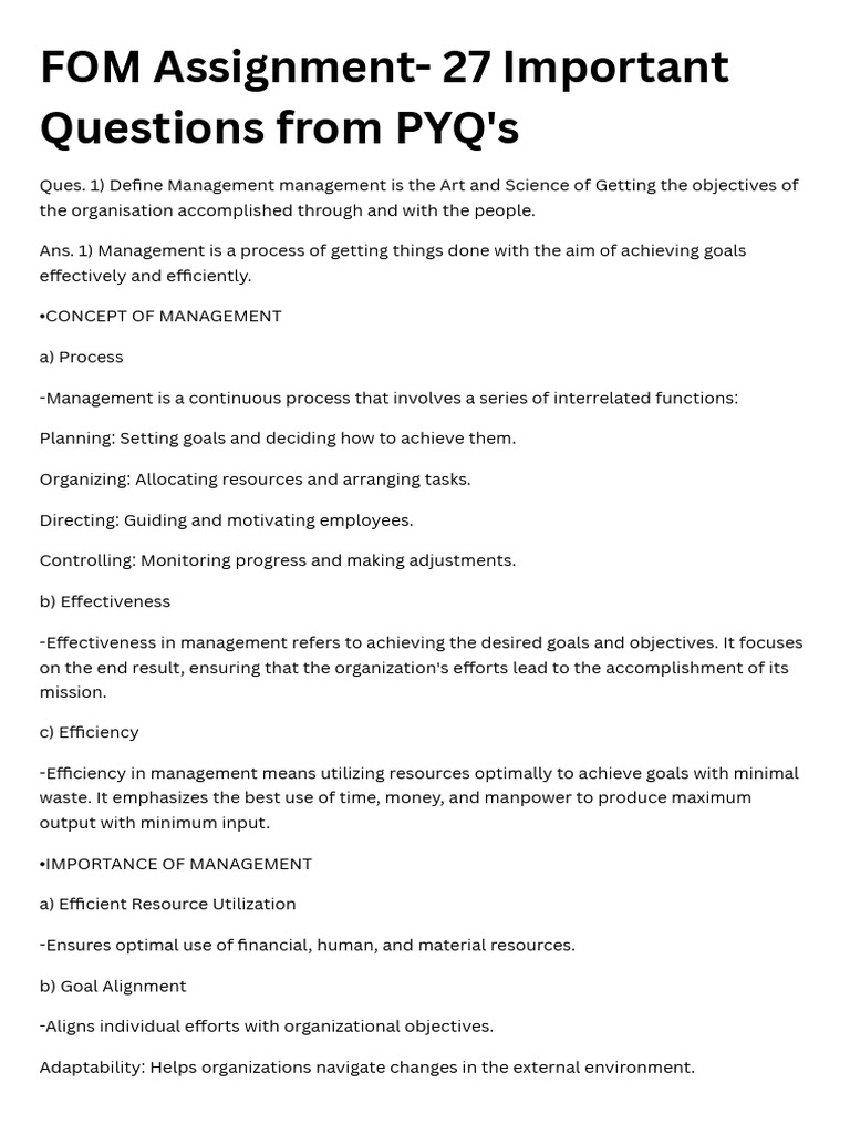 Key Management Concepts & Roles | PDF | Science | Employment