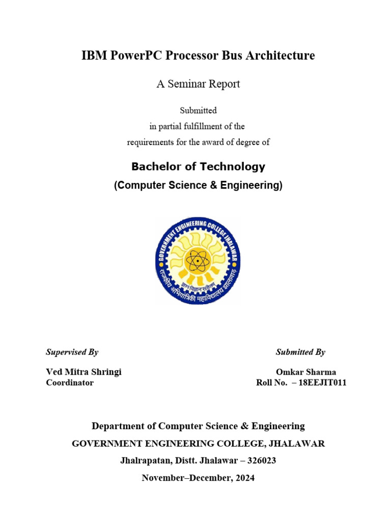 IBM PowerPC Bus Architecture Overview | PDF | Field Programmable Gate Array | Central Processing ...