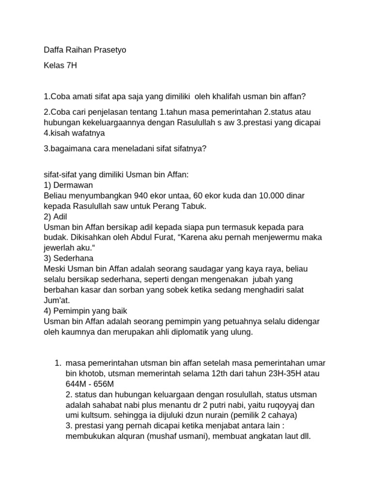 Daffa Raihan Pai | PDF