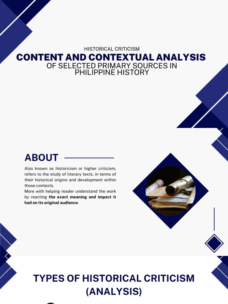 Historical Criticism | PDF