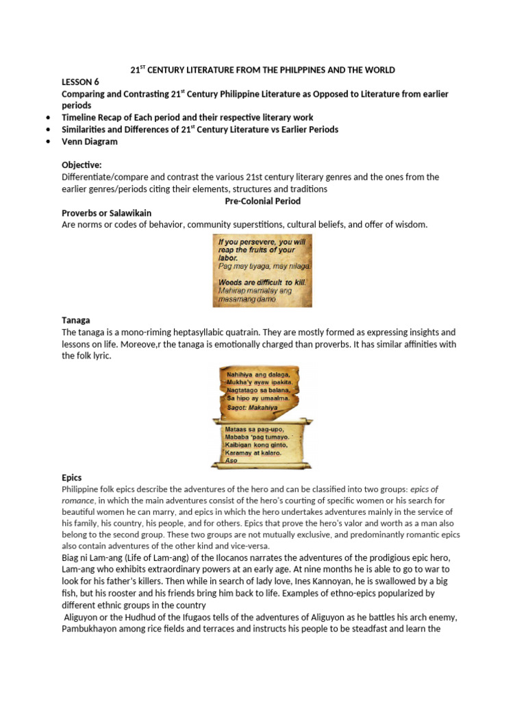 lesson-6 | PDF | Epic Poetry