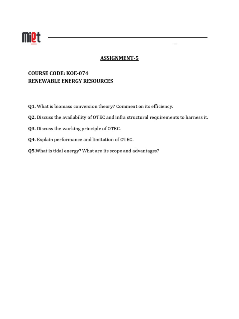 Assignment 5 RER | PDF