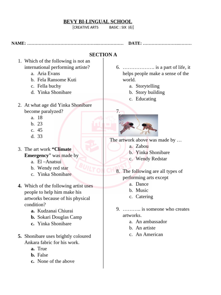 Basic 6 | PDF | The Arts