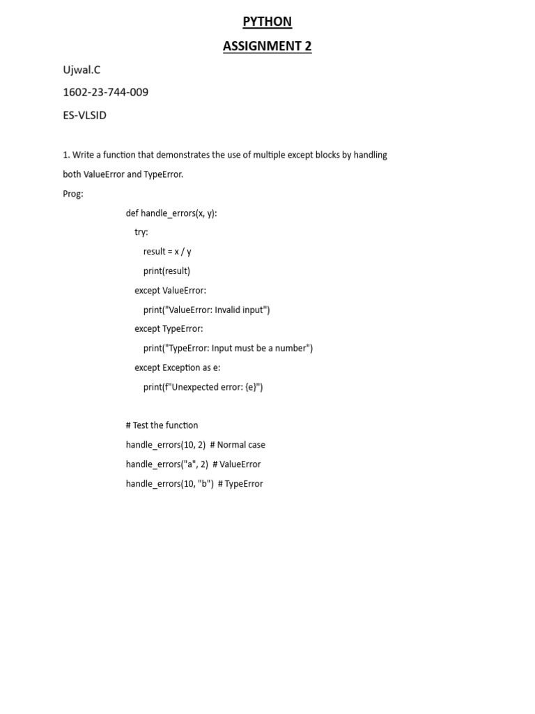 ujwal_ass2 | PDF | Computer Programming | Software Engineering