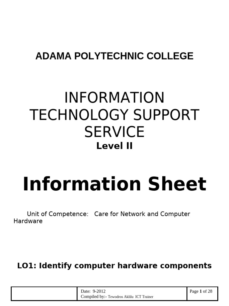 LO1 and LO2 | PDF | Computer File | Image Scanner