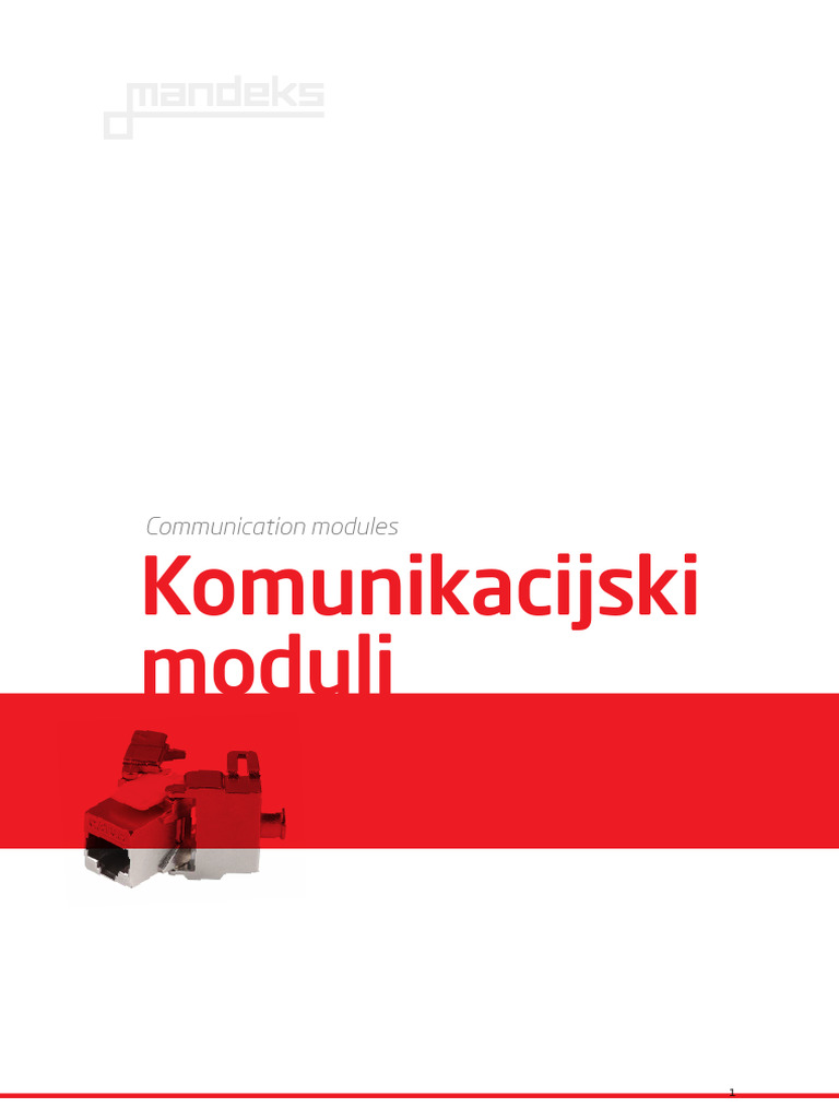 Komunikacijski Moduli | PDF