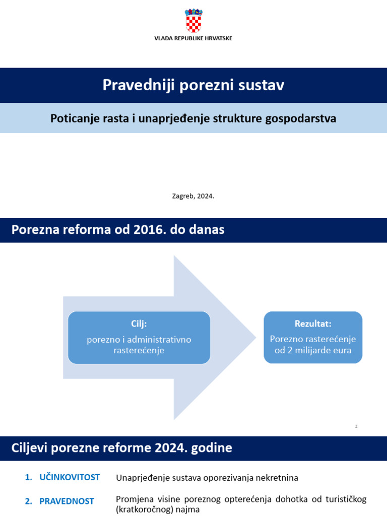 Porezna Reforma 2025 | PDF