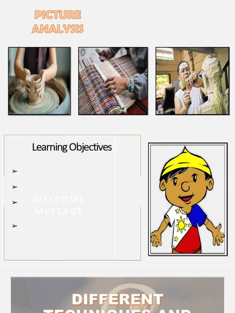 Lesson 13 Wood Carving Pottery Weaving | PDF | Wood Carving | Pottery