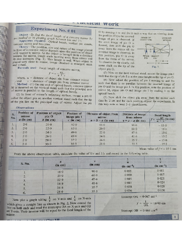 Physics Practical | PDF
