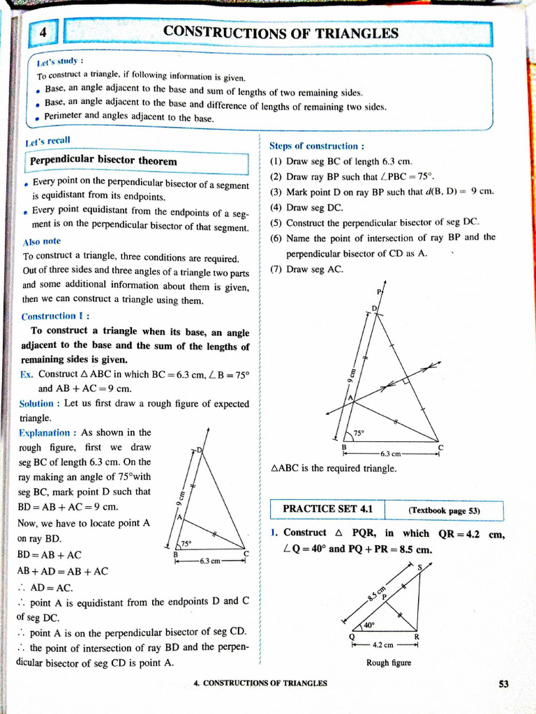 9th Geometry Lesson 4 | PDF