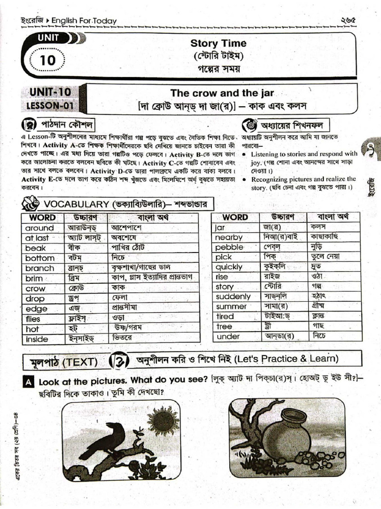 10. Unit - Class 2 English | PDF