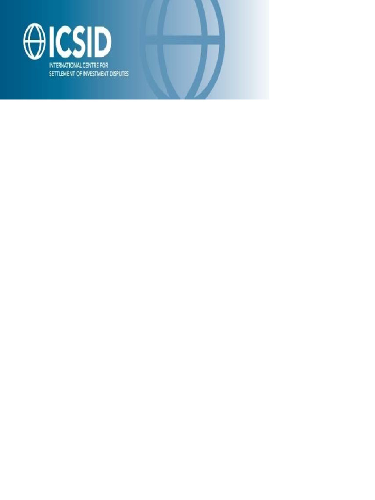 Bahan Bacaan - ICSID Hukum Internasional USU | PDF | Justice | Crime & Violence
