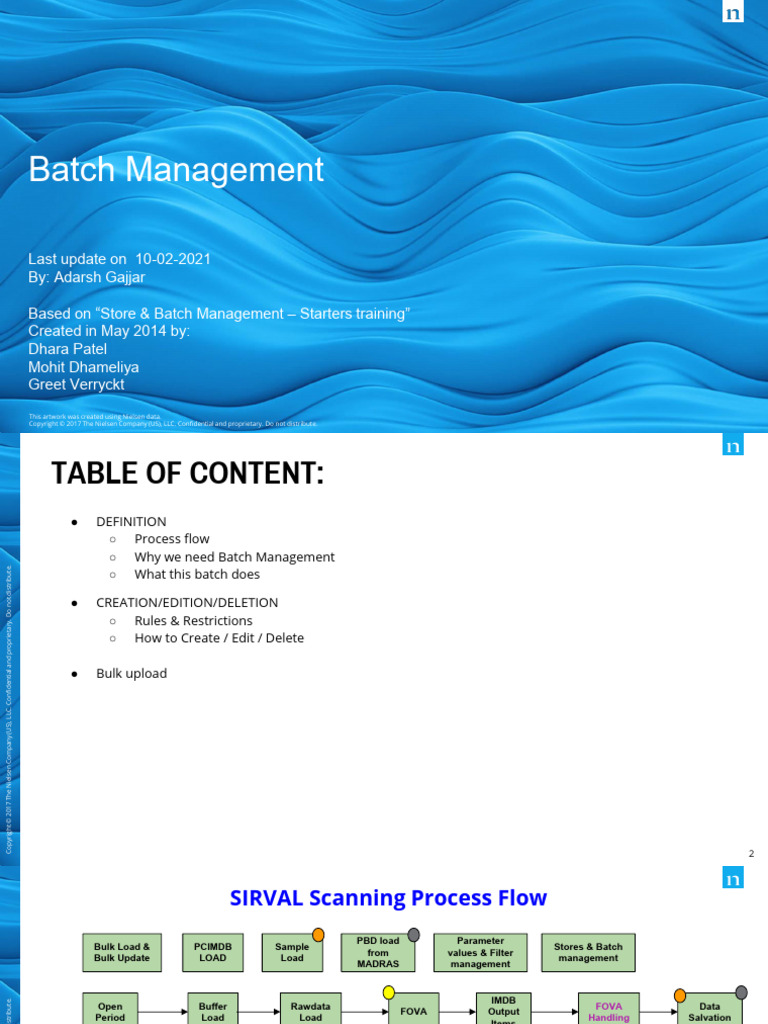 Batch Management - Basic (12 Files Merged) | PDF | Proprietary Software ...