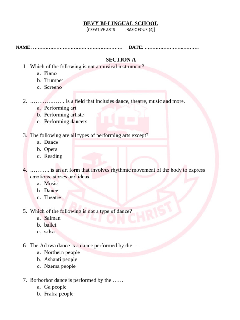 basic 4 | PDF | Dances | Performing Arts