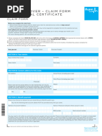 Reimbursement Claim Form - AXA GIG Gulf | PDF | Patient | Bahrain