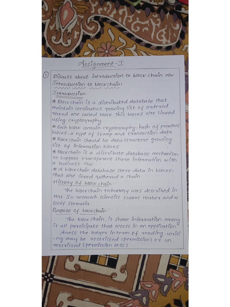 BCT Assignment | PDF