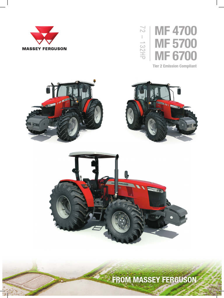 4700-5700-6700-series | PDF | Tractor | Clutch
