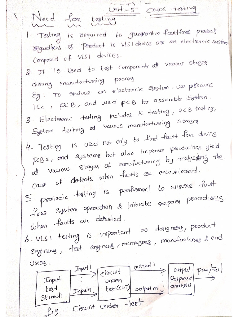 Unit 5 Vlsi r20 | PDF