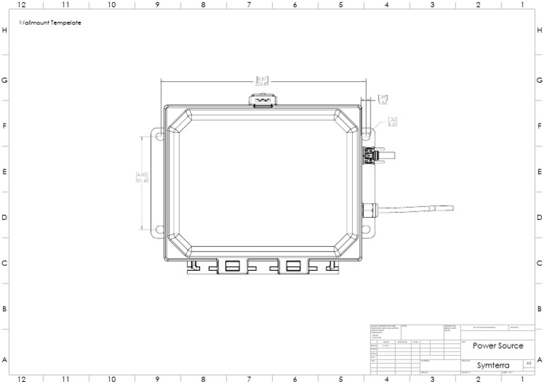 Symterra Gen 3.5 enclosure mounting schematics | PDF
