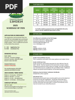 Maragon Olympus 2025 Fee Schedule | PDF | Fee | Money